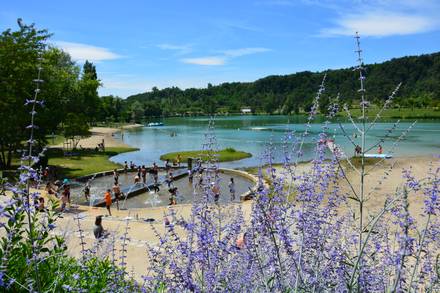 Le Lac de Champos fête ses 50 ans en Drôme des Collines