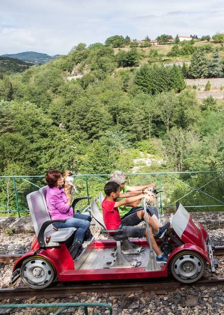The Vélorail des Gorges du Doux offers 2 new routes: Discover the ...